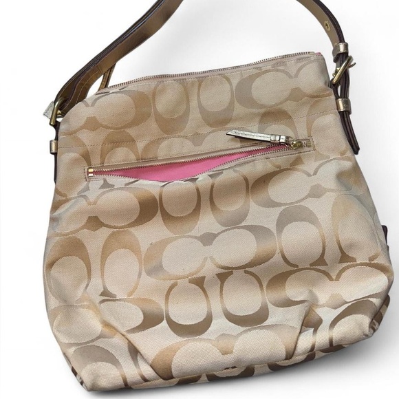 Coach | Bags | Coach Zoe Leather Boho Hobo Bag | Poshmark